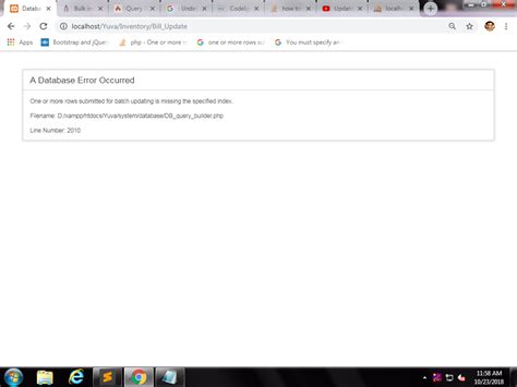 Php How To Update The Already Inserted Datatable Format In A Database By Using Codeigniter