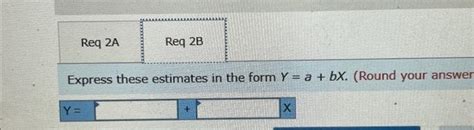 Solved Exercise A Algo Least Squares Regression Chegg