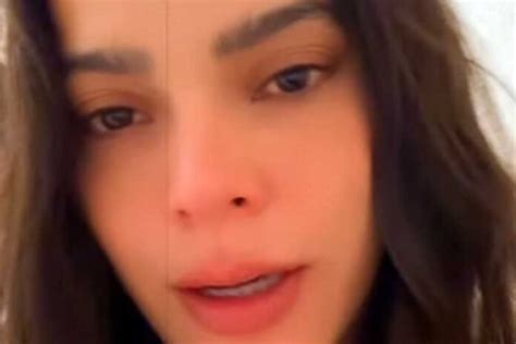 Ex BBB Emilly Araújo chora ao relatar que perdeu casa no Rio Grande do
