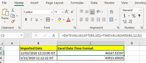 How To Convert Datetime Format Cell To Date Only In Excel