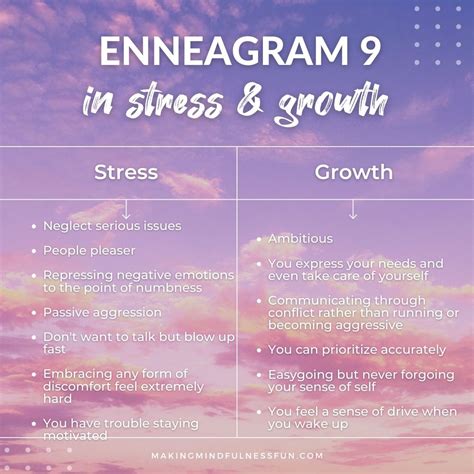 Enneagram 9 In Stress Growth Making Mindfulness Fun