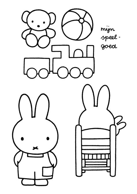Miffy Coloring Page Tv Series Coloring Page Picgifs