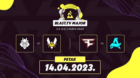 BLAST PARIS MAJOR 2023 EUROPE RMR B G2 Vs Vitality ENCE Vs Cloud9