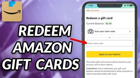How To Redeem Amazon Gift Card YouTube