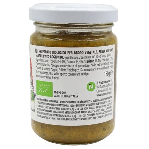 Preparato Per Brodo Vegetale Il Nutrimento Bio Farmacia Loreto