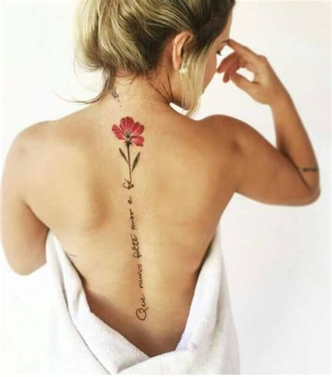 Topo 59 Imagem Tatuagem Feminina Rosa Nas Costas Br Thptnganamst Edu Vn
