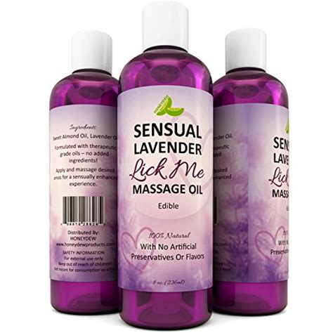Lavender Sensual Massage Oil For Couples Aromatherapy Lavender Body Oil Massage Oil For