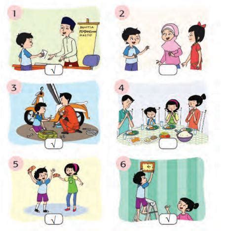 Kunci Jawaban Tema 5 Kelas 2 Halaman 50 Semester 2 Gambar Yang Sesuai