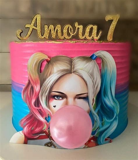 Bolo Da Arlequina 60 Ideias Para Ter A Melhor Festa De Gotham Bolo