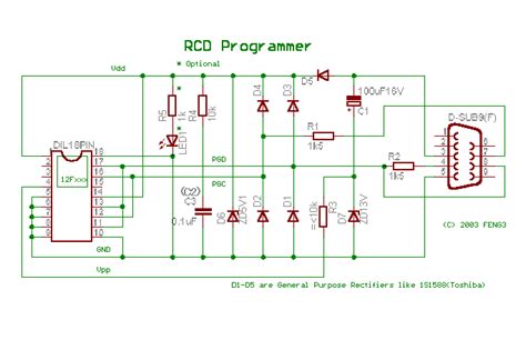 jdm programer circuit diagram