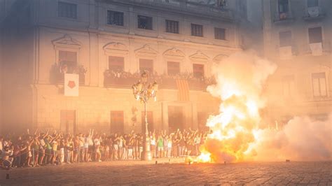 La pluja posa en risc la celebració de la Tronada i la diada Castellera