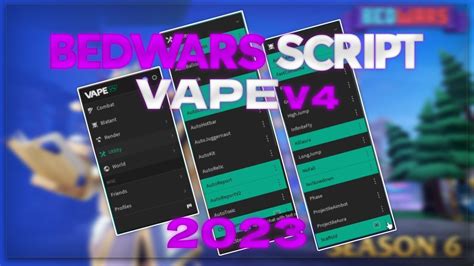 Op Roblox Bedwars Script Vape V Update Youtube
