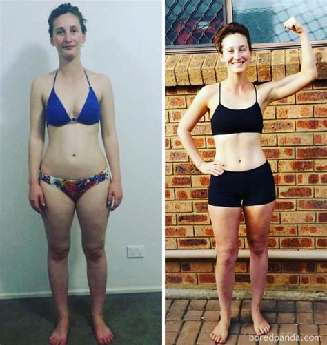 10 Unbelievable Before After Fitness Transformations Show How Long
