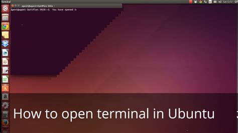 How To Open Terminal In Ubuntu YouTube