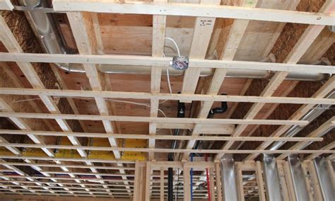 Using Furring Strips Drywall Ceiling Shelly Lighting