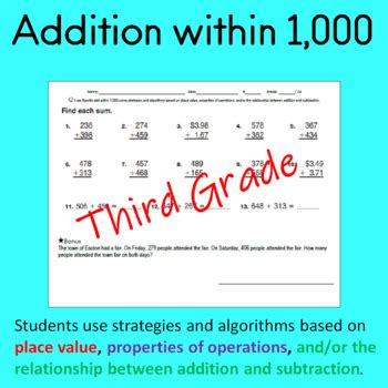 Fluently Add And Subtract Within Worksheets
