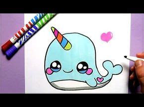 Einhorn S E Tiere Malen Kawaii Serikandikasih