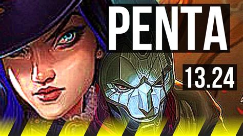 CAIT Morg Vs JHIN Thresh ADC Penta 19 2 8 Legendary NA