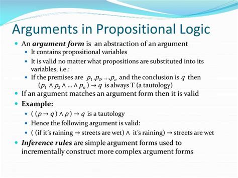 ppt rules of inference powerpoint presentation id 2497616