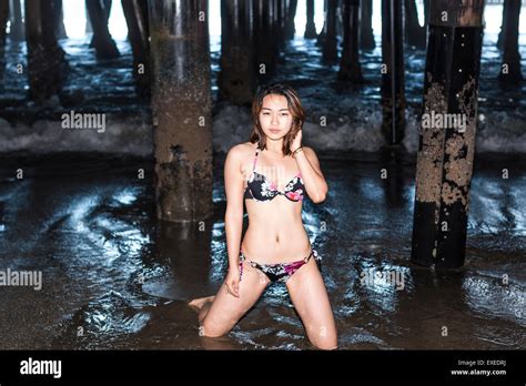 Model Bikini Asian Beach Sand Fotos Und Bildmaterial In Hoher