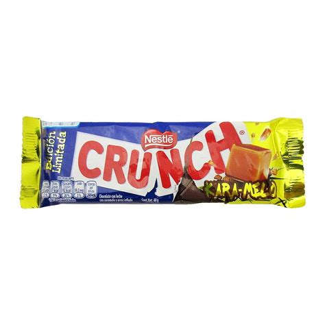 Chocolate Nestlé Crunch edición limitada con caramelo y arroz inflado
