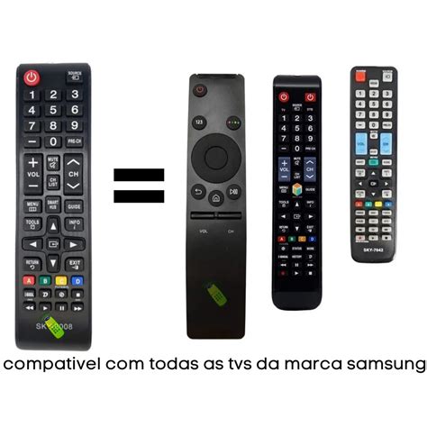 Controle Tv Samsung Universal Para Todas As Tvs Da Marca Samsung