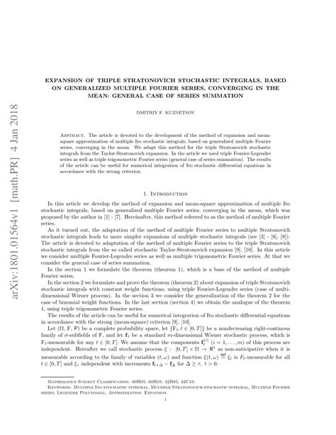 pdf expansion of triple stratonovich stochastic integrals based on generalized multiple