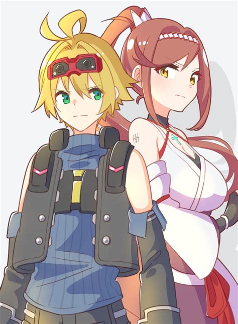 Glimmer And Nikol Xenoblade Chronicles And 2 More Drawn By Ikonaska