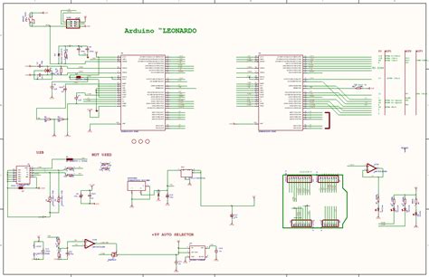 Arduino Leonardo PCB文件电路图源文件 AD文件含原理图和PCB 虎窝淘