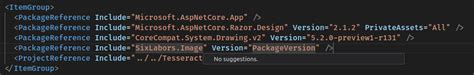 csproj package autocomplete not working · issue 44 · tintoy msbuild project tools vscode · github