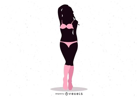 Vector De Strippers De Silueta Caliente Descargar Vector