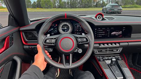 NEW PORSCHE 911 TURBO S BRABUS POV DRIVE SOUND 820 HP Porsche