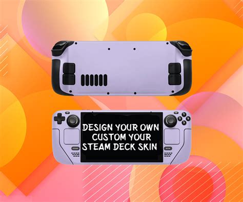 Steam Deck Personalizzabile Premium Skin Crea Il Tuo Design Etsy Italia