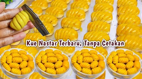 NASTAR CANTIK TANPA CETAKAN NGEPRUL LUMER ENAK BANGETNastar Unik