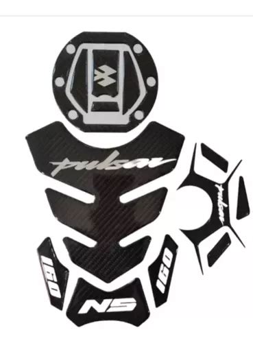 Protector De Tanque Para Moto Pulsar Ns 160 Kit Completo Meses Sin