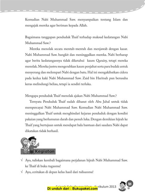 Pelajaran 4 Hijrah Nabi Muhammad Saw Ke Kota Thaif PDF