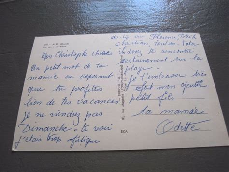 CARTE POSTALE ANCIENNE 30 ALES LA GARE Luckyfind