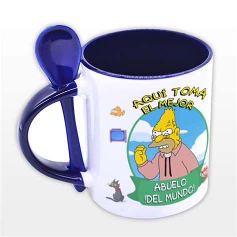 Taza Con Cuchara Recta Personalizada Vynculo Creativo