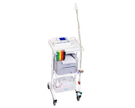 ASPEL ECG GREY v 07 305SYS aparat EKG Aparat Wózek Drukarka
