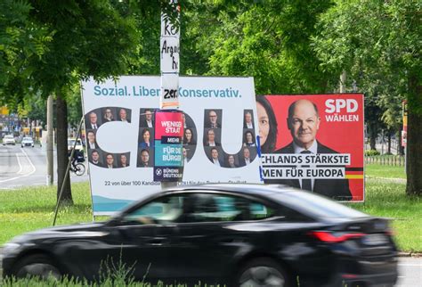 Europawahl 2024 Hochrechnungen im News Ticker So schnitten Grüne CDU