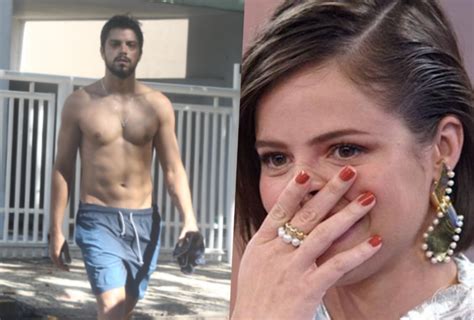 Agatha Moreira Posta Foto De Rodrigo Simas Seminu E Mala Impressiona
