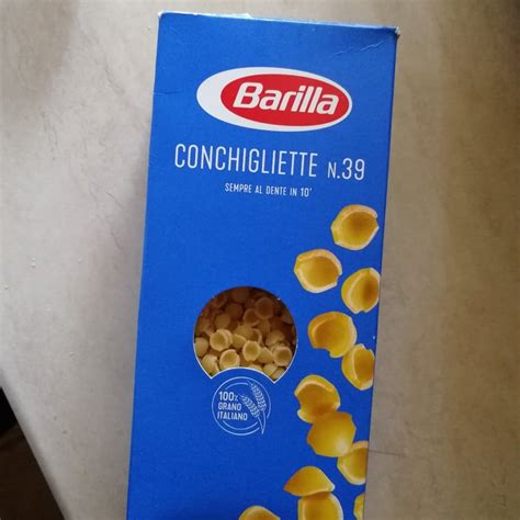 Barilla Conchigliette N 39 Review Abillion