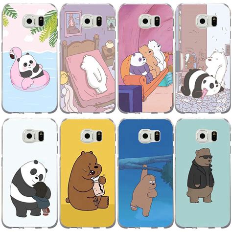 Nous Nu Ours Souple En Silicone TPU Mince Mobile Téléphone Cas pour
