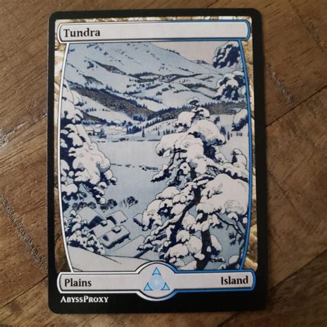 Tundra B MTG Abyss Proxy Shop Enhance Your Commander And EDH