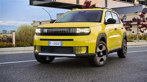 2025 Fiat Grande Panda Debuts With Boxy Design Two Powertrain Choices
