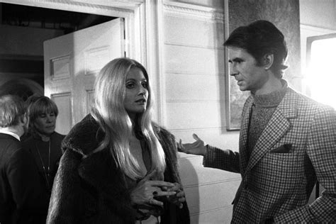 With Jill Ireland On The Set Of Someone Behind The Door In Folkestone