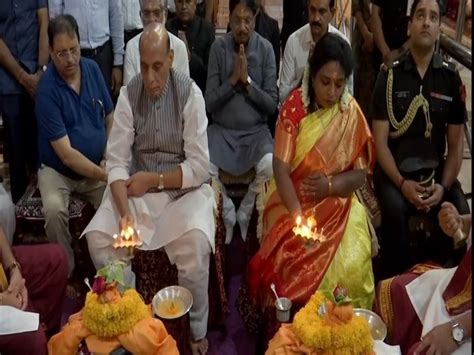 ANI Digital On Twitter Union Defence Minister Rajnath Singh Offers