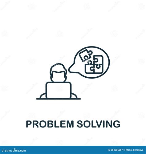 Problem Solving Icon Line Simple Icon For Templates Web Design And