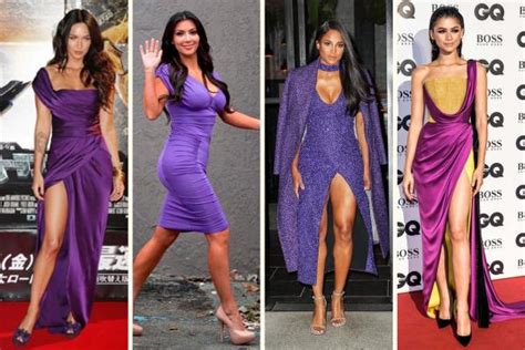What Makeup To Wear With Dark Purple Dress Saubhaya Makeup