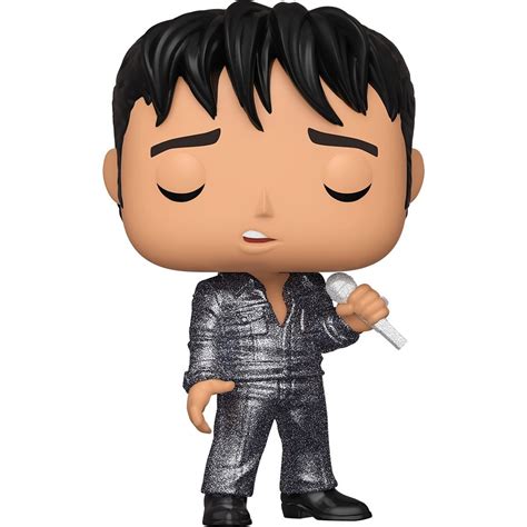 Funko Pop Rocks Elvis Presley 1968 Comeback Special 188 Diamond